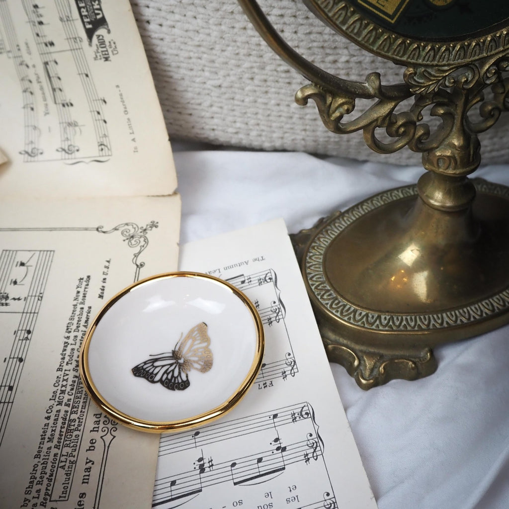 Flutter & Found Keepsake Dish | Handcrafted Porcelain – Starlight ...