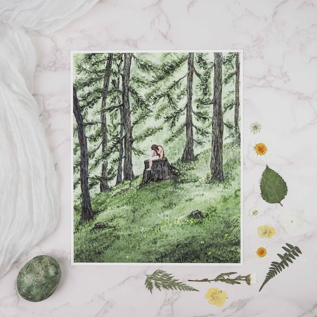 Tilted Stage | Fine Art Print | Starlight & Sage Co.